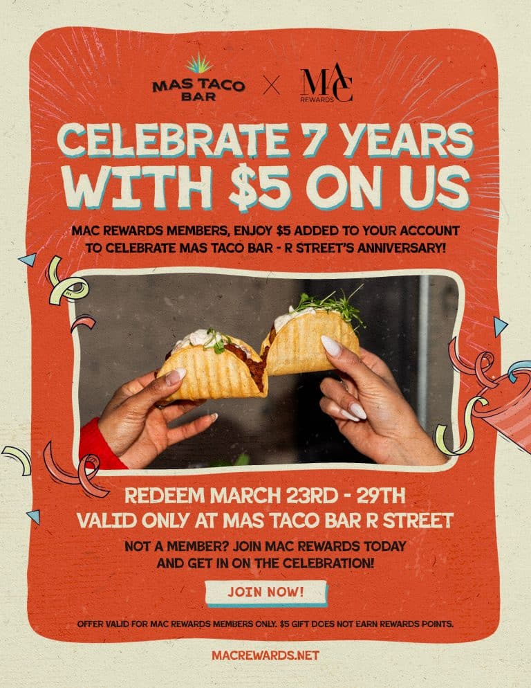 Mas Taco Bar - Mas Taco Bar in Sacramento and Folsom offers bold ...