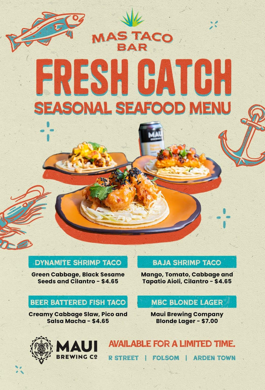 Mas Taco Bar - Mas Taco Bar in Sacramento and Folsom offers bold ...